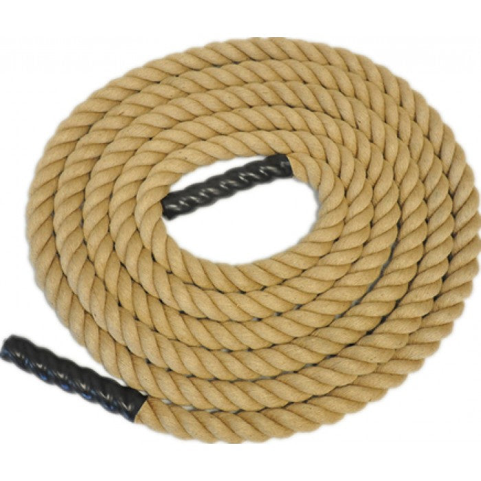 15m 2" Commercial Grade Sisal Battle Rope - Home Gym Equipment
